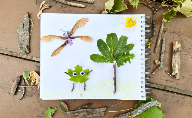 Making Art With Nature – Jenny & Andy